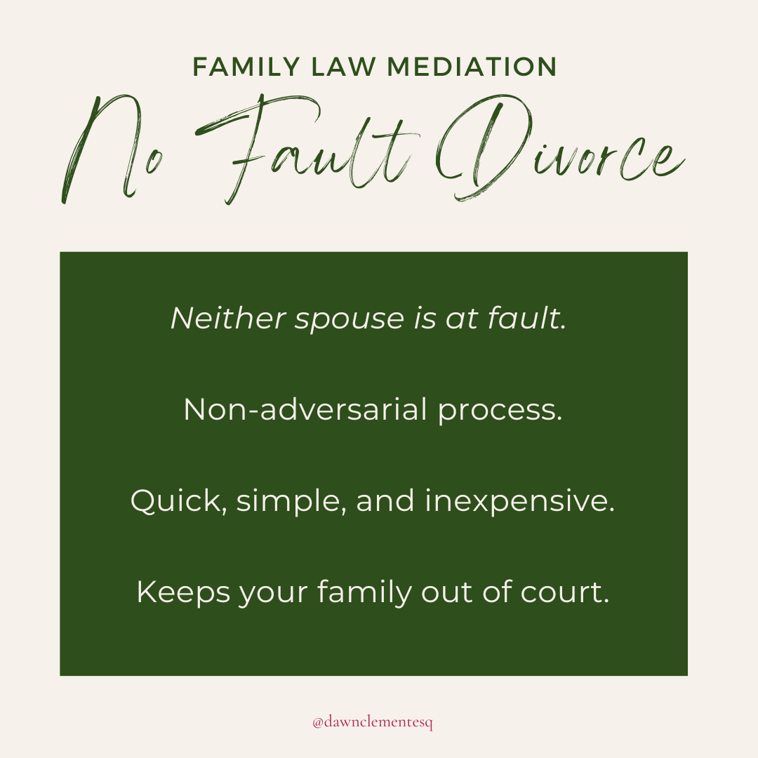 No-Fault Divorce Mediation - Clement Mediation